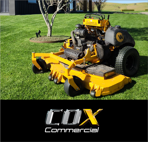 COX Commercial - Built for a Lifetime of Performance. – COX MOWERS