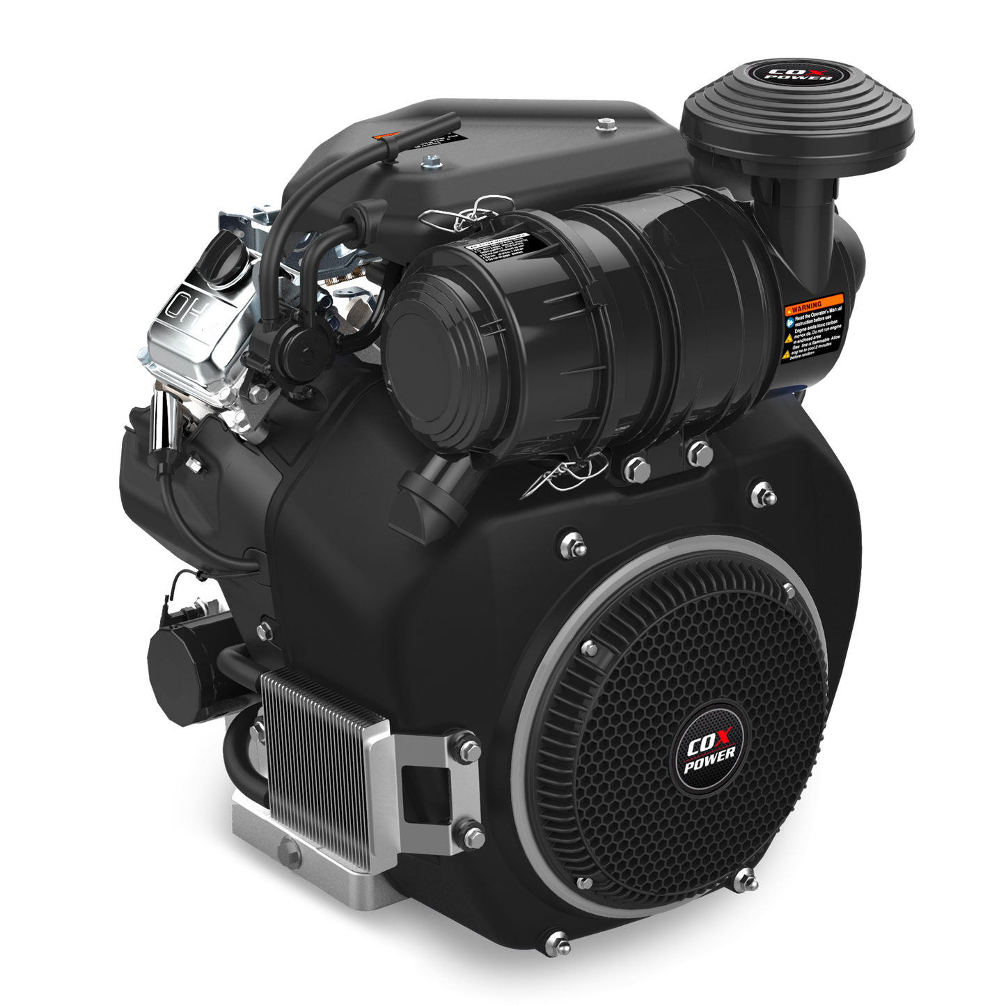 37hp Horizontal Shaft Engine - Heavy Duty Filter – COX MOWERS