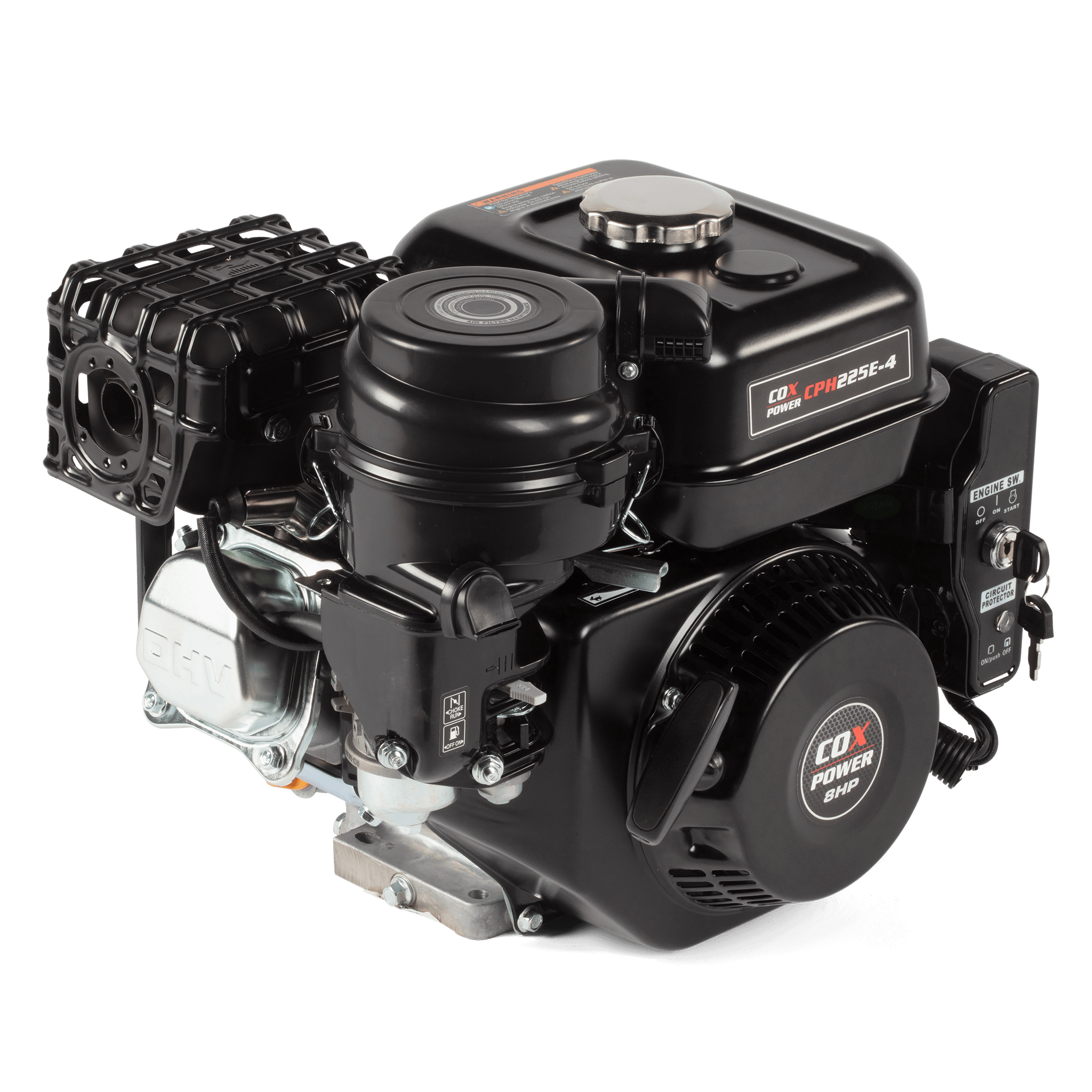 224cc Horizontal - Recoil / E-Start - CPH225-4 – COX MOWERS